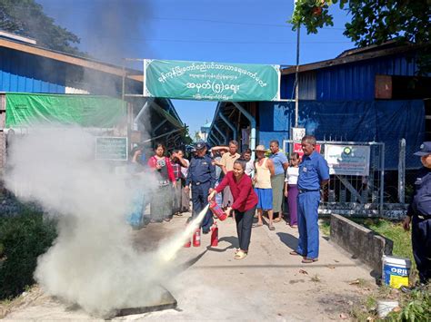 ဒဂုံမြို့သစ် မြောက်ပိုင်း မြို့နယ်၌ မီးဘေးအန္တရာယ်ကြိုတင်ကာကွယ်ရေး