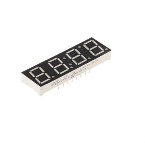 7 segment 0 56 inch 4 digit 12 pins red led at ₹ 89 piece rama road