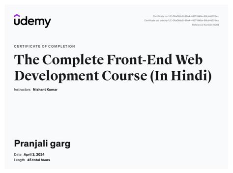 Pranjali Garg On Linkedin Webdevelopment Certified