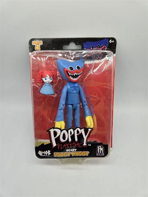 Poppy Playtime Scary Huggy Wuggy 5 Posable Action Figure Series 1