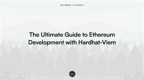 How To Setup A New Hardhat Project 2024q1 By Favo Vechainenergy