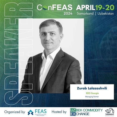 Zurab Lalazashvili On Linkedin So Glad To Moderate Very Important Panel At Confeas 2024