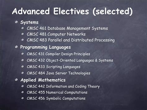 UMBC Undergraduate Computer Science Program PPT