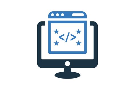 clean coding code icon graphic by dhimubs124s · creative fabrica