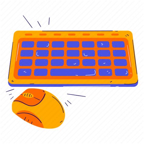 Mouse Keyboard Input Hardware Accessories Computer Pc Icon