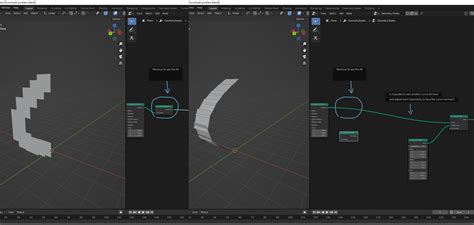 Realize Instances Node Clears The Curve Tilt Blender Stack Exchange