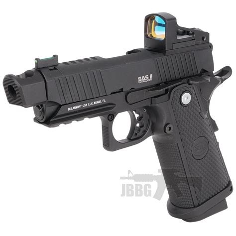 Sas Ii Ultralight Gas Blowback Airsoft Pistol With Mos