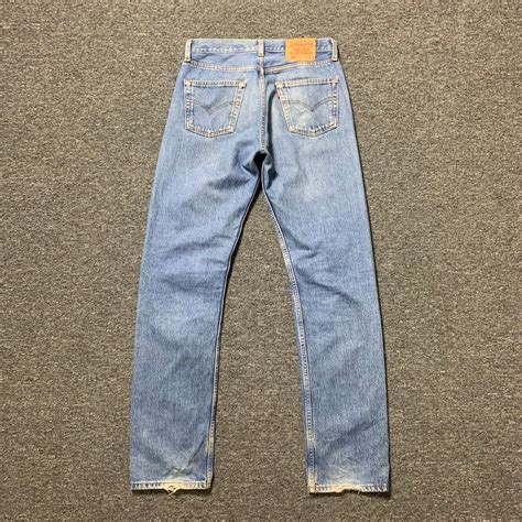 Levis × Levis Vintage Clothing Levis 501 Blue Washed Denim Jeans