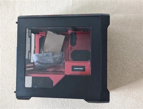 Phanteks Enthoo Evolv Itx Mini Itx Chassis With Window Black Red £16 51 Picclick Uk