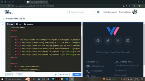 Thanmai Reddy Mallela On Linkedin Ccbp Bootstrap Html Nxtwave Css