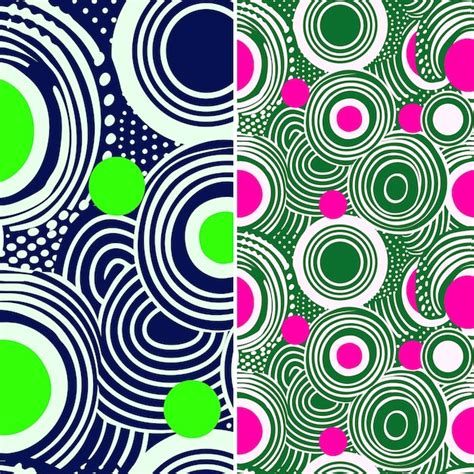 Kenyan Beadwork Patterns With Circles Ovals And Curved Lines Png Traditional Abstract Designs