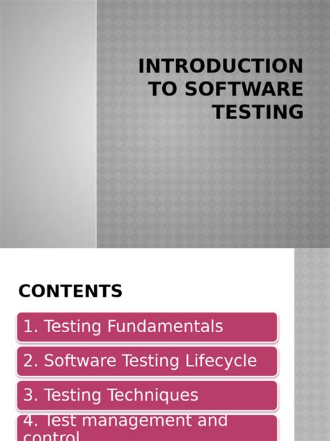 Introduction To Software Testing Pdf Introduction To Software Testing Pdf