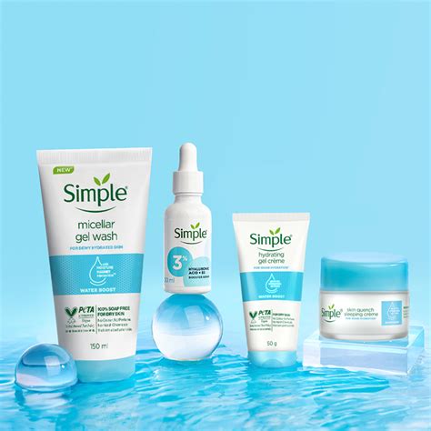 Water Boost Gel Creme Simple Skincare