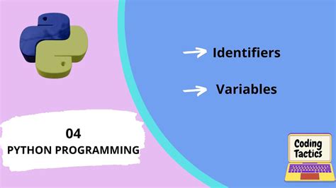 identifiers and variables in python python programming full course