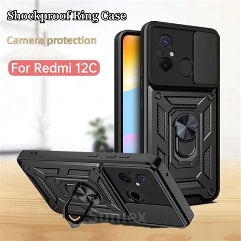 เคสกันกระแทกสำหรับ Xiaomi Redmi 12c Redmi12c 2023 4g เคสโทรศัพท์ Hp Xiomi Redme 12 C 22120rn8