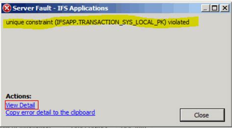 Returns An Error Customer Order On Planned To Released IFS Community