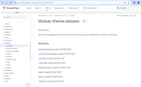 Datasets En Tensorflow Tfkeras Y Tfds Para Tus Proyectos
