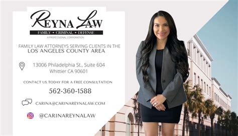 Carina Reyna Law Updated July Photos Reviews Philadelphia St Whittier