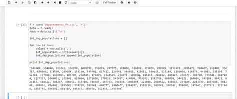 List Index Out Of Range Dans Un Code Pour Avoir Le Nombre De Population Dans Une Liste Python