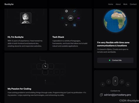 Threejs React 实战系列 3d 个人主页：构建 Hero 场景组件（项目核心） Hero 组件 Csdn博客