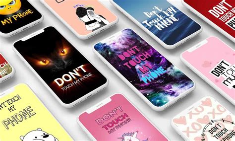 Dont Touch Phones Wallpaper Para Android Descargar