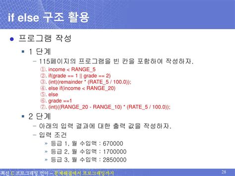 Ppt 최신 C 프로그래밍 언어 문제해결에서 프로그래밍까지 Powerpoint Presentation Id4318171