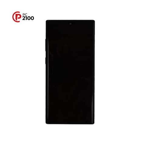 Samsung Galaxy Note 10 Plus Glass Screen Lcd Assembly Replacement With Frame Aura Black Pc2100