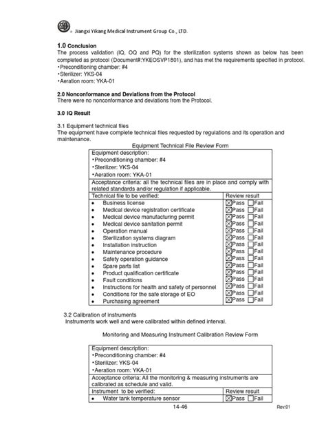 Sterilization Validation Report Pdf Verification And Validation Sterilization Microbiology