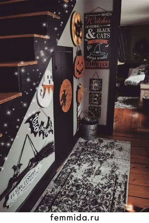 Хэллоуин 62 потрясающие идеи декора для дома Diy Halloween Home Decor Halloween House Diy