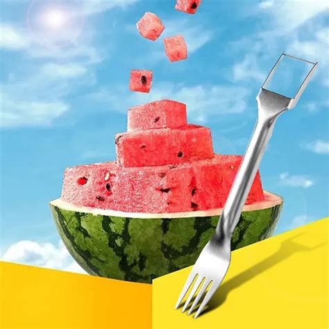 Badu Bg 2 в 1 преносима вилица за рязане на диня Многофункционална машина за рязане на диня нож