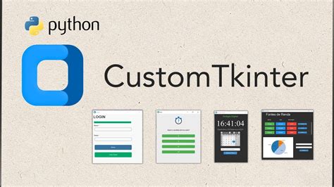 Curso De Python Com Customtkinter Criação De Interfaces Modernas Em Python Youtube