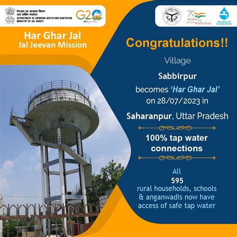 Hargharjal Jaljeevanmission Dwsm Jal Nigam Gramin Sre