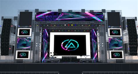 야외 무대 컬렉션 3d 모델 239 Max Fbx Obj 3ds Free3d