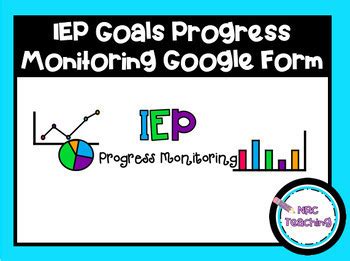IEP Progress Monitoring Data Collection Form By NRC Teaching TPT