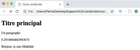 Présentation des fonctions JavaScript Pierre Giraud