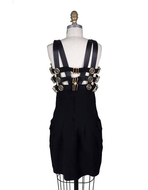 Versace Bondage Dress Fall 1992 At 1stdibs 1992 Bondage Dress