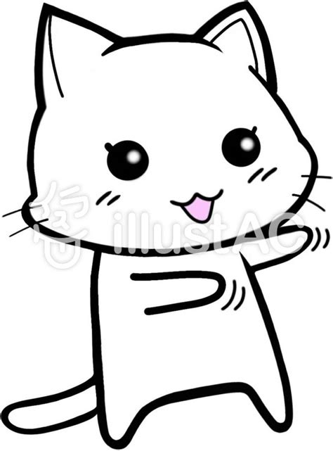 Cat简笔画一只猫 千图网