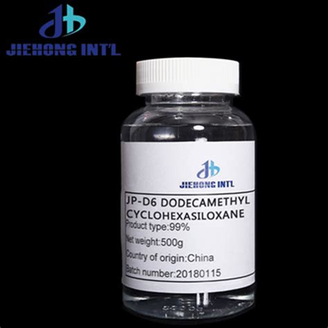 Jh Dodecamethyl Cyclohexasiloxane D6jiehong Pdms Silicone Oil Oh