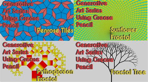 Generative Art Series In Blender Grease Pencil And Python Episodes 4 6 Blendernation