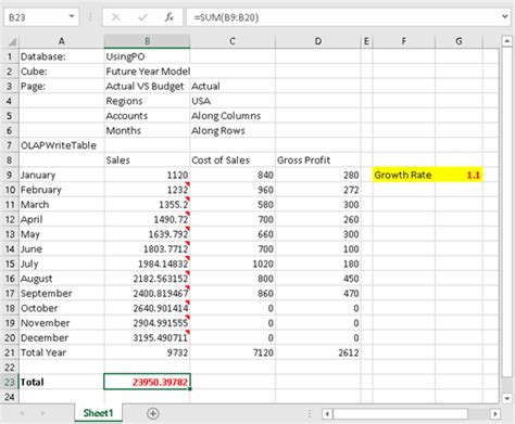 Using Excel Solver In Slice To Excel Reports