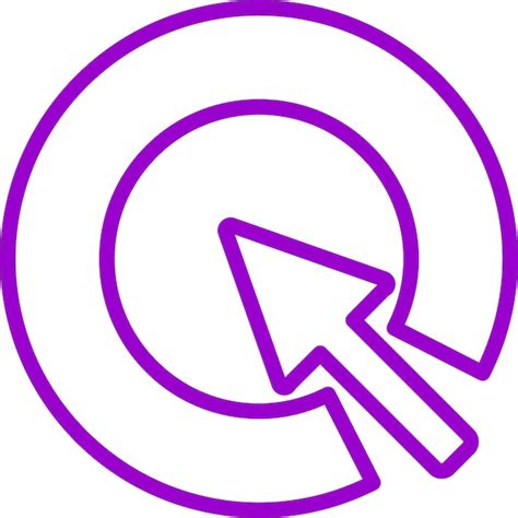 Premium Vector Vector Design Cursor Circle Icon Style