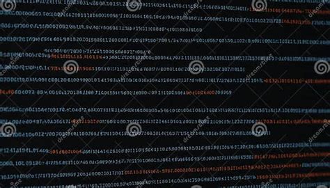 black background hacker code stock image image of aigenerated