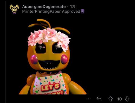 He Did The Whos Your Fav Fnaf Character R Foundauberginedegen