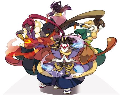 Oogama Tsuchigumo Jorougumo And Ooyamori Youkai Watch Drawn By