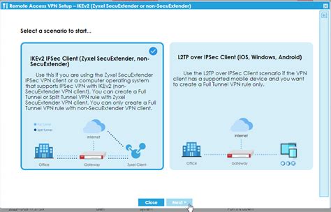 IPsec IKEv With User Authentication Zyxel Community