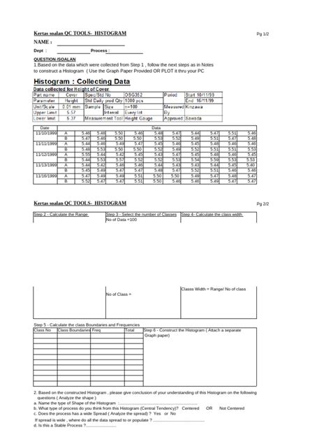 assignment 2 answer pdf histogram standard deviation