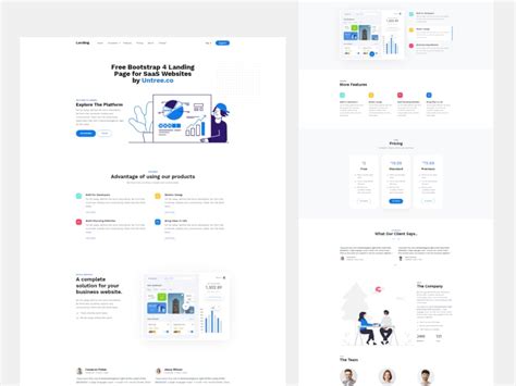 Landing Free Responsive Bootstrap 4 Landing Page Website Template