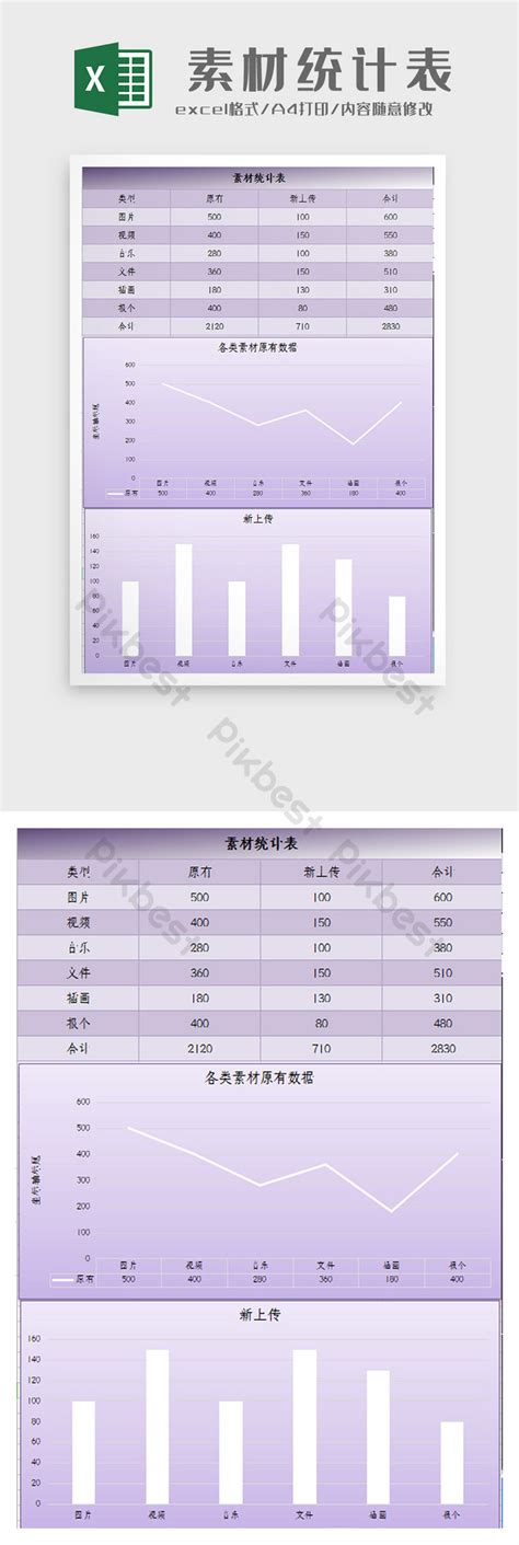Automatically Generate Statistics Table Excel Template Excel XLSX Template Free Download Pikbest