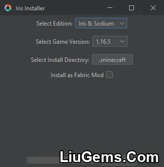 Iris Shaders Mod Liu Gems