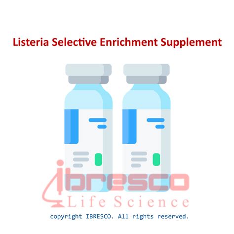 Listeria Selective Enrichment Supplement لیستریا ساپلمنت ایبرسکو